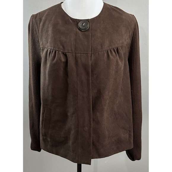 Studio Works | Jackets & Coats | Studio Works Womens 2 Dark Brown ...